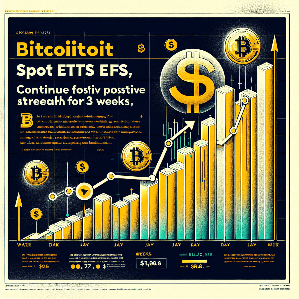 Bitcoin Spot ETFs Receive $1.86 Billion in Inflows, Continue Positive Streak for 3 Weeks