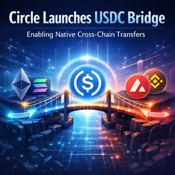 Circle Launches USDC Bridge, Enabling Native Cross-Chain Transfers