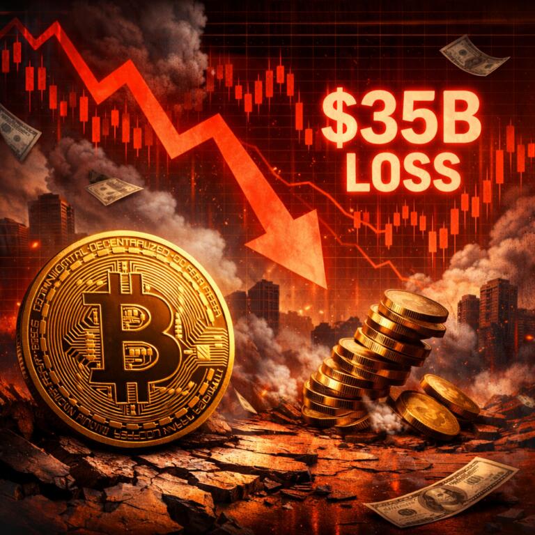 Bitcoin Faces New Purge Risk as Bear-Market Losses Trail 2022 by $35B